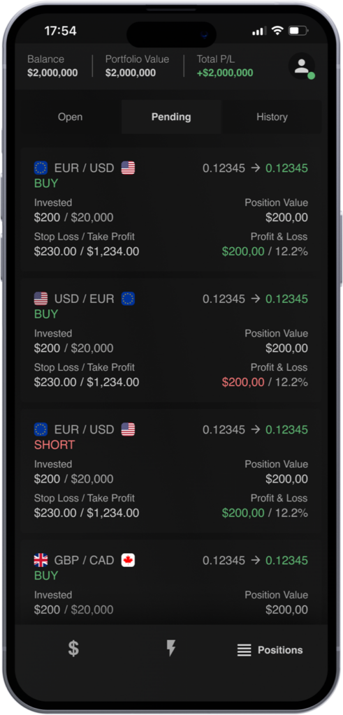 Trading Features - TradeLocker