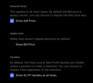 How to customize your chart - TradeLocker