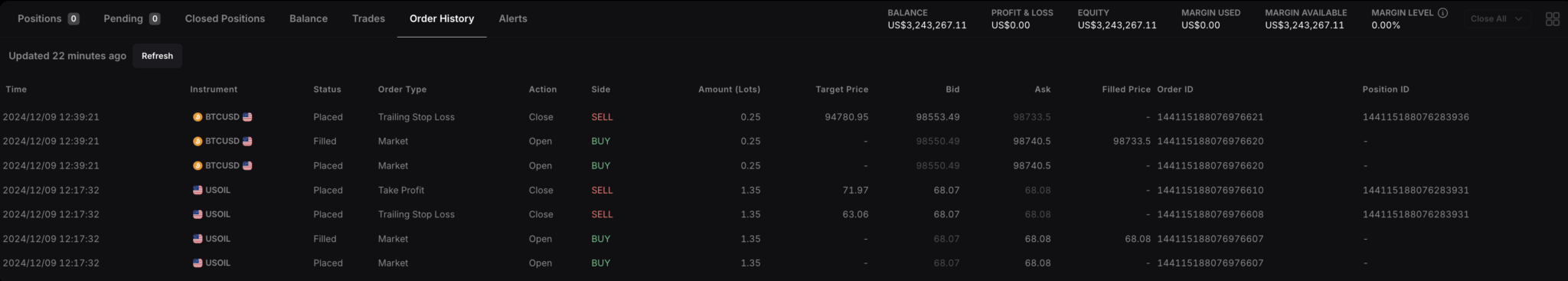 How to view past trades on TradeLocker - TradeLocker