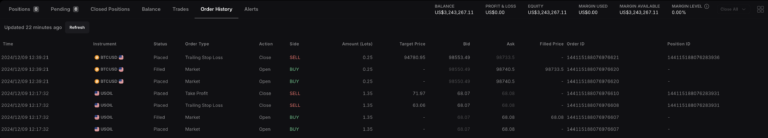 How to view past trades on TradeLocker - TradeLocker