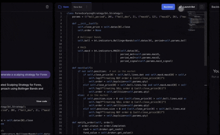 How to create a bot on TradeLocker - TradeLocker