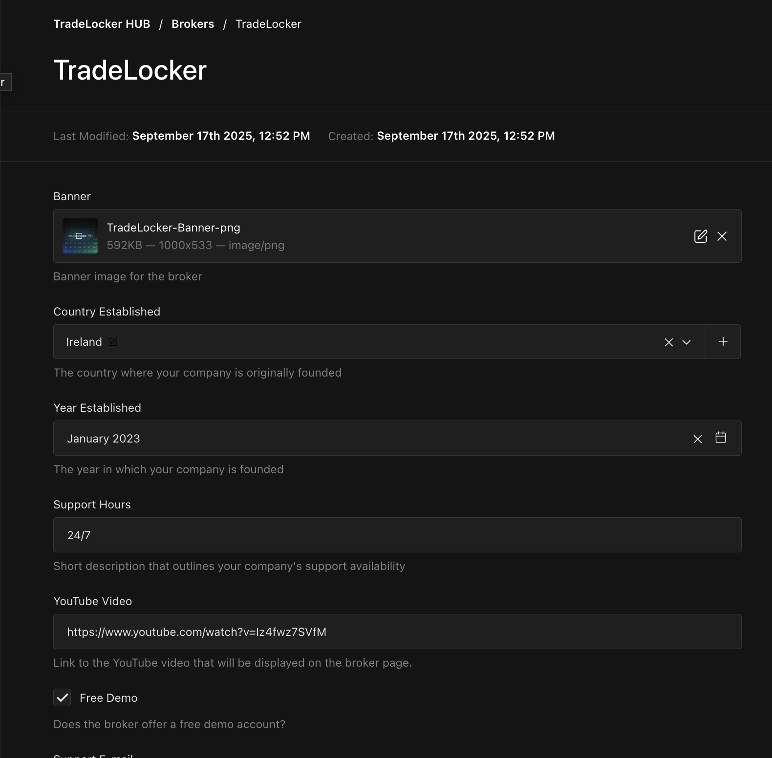 How to manage your profile on TradeLocker Hub for Brokers - TradeLocker